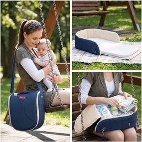 Multifunkční hnízdo pro miminka modré Baby Bed ibaby