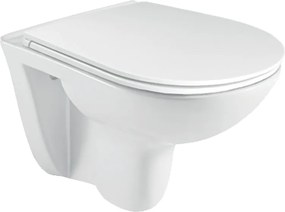 Mereo Mereo, WC závěsné, RIMLESS, 530x355x360, keramické, vč. sedátka CSS124, VSD81S2