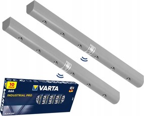 2x 6 Led Lampička S Pohybovým Senzorem Aaa Baterie