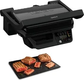 Tefal OptiGrill GC7P0810 černá / Kontaktní gril / 2000 W / displej