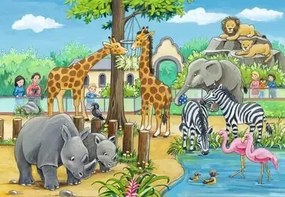 Ravensburger Divoká zvířata / 2x24 dílků / od 4 let