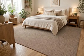 Koberec DUNE WOOL 497 03 TM620 hnědý
