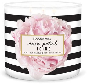 Goose Creek Candle svíčka Rose Petal Icing, 411 g