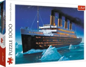 TREFL Puzzle Titanic / 1000 dílků / 68,3 x 48 cm / 12+ let