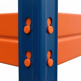 Regál na vysoké zatížení s dřevotřískou 360 kg/polici RIVET PRO