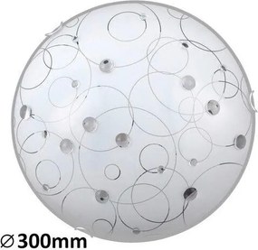 XXXLutz STROPNÍ SVÍTIDLO, 30/9/30 cm - Stropní svítidla - 006264077001