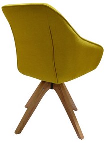 IDEA Jídelní židle žlutá