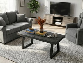 Konferenční stolek CT-R5212 GREY, lamino, šedý dub (120 x 60) cm