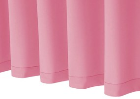 Biante Dekorační závěs Rongo RG-027 Růžový 140x160 cm