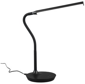 Černá LED stolní lampa (výška 38 cm) Toro – Trio