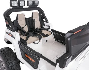 Elektrické autíčko Extreme Sport 4x4 bílé