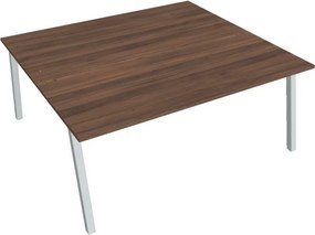 Kancelářský pracovní stůl Hobis USDA 1800, bílá RAL 9016, deskaakát