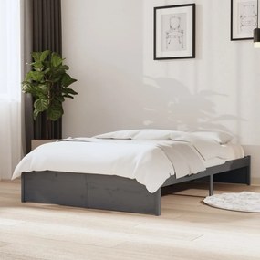 vidaXL Rám postele masivní dřevo 120 x 200 cm [814947] Barva: Bílá