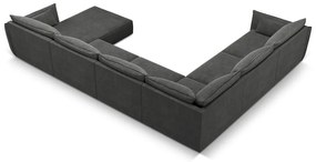 Šedá rohová pohovka (levý roh) Vanda – Mazzini Sofas