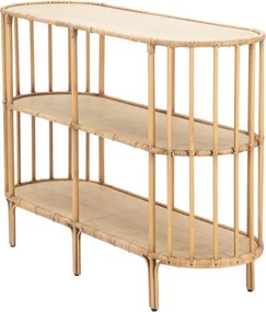 Designová konzole Gennipha 120 cm hnědá