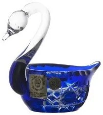 Labuť  Octagon, barva modrá, průměr 80 mm