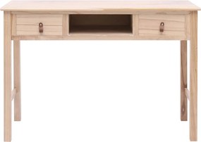 Psací stůl přírodní 110 x 45 x 76 cm dřevo 284159