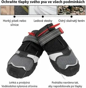Kurgo Blaze Outdoorové boty pro psy 1 pár velikost - S