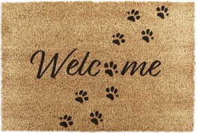 Rohožka z kokosového vlákna 60x90 cm Welcome Paws – Artsy Doormats