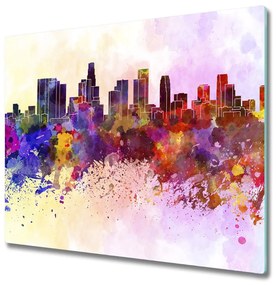 Skleněná krájecí deska Los Angeles barvy 60x52 cm