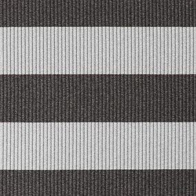 Koberec Big Stripe in/out: Šedá 80x260 cm