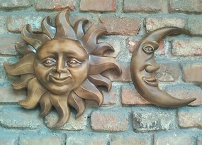 Keramická sada - měsíc a slunce