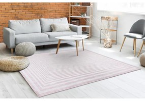 Kusový koberec Labyrint růžový 80x150cm