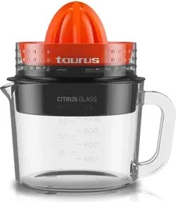 Taurus Citrus Glass černá / Elektrický lis na citrusy / 30 W / 1 l / s