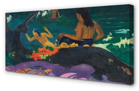 Obrazy na plátně Art působí na jezeře 125x50 cm