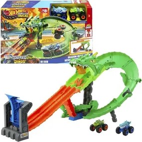 Mattel Hot Wheels Monster trucks dráha dračí zkáza / od 4 let