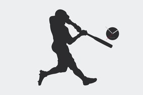 Clocker Nalepovací hodiny Baseball Barva ciferníku: Černá