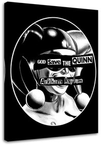Gario Obraz na plátně Bůh ochraňuj Quinna - DDJVigo Rozměry: 40 x 60 cm