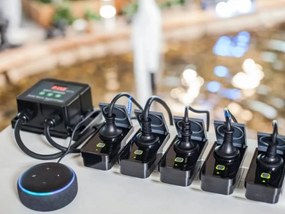 Heissner Chytrá Wifi venkovní zásuvka s push zprávami