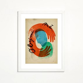 Magda Andresová | Obejmi mě Rám: Černý, Velikost: 30 x 20 cm