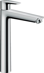 Hansgrohe Talis E, vysoká umyvadlová baterie 240 s odtokovou soupravou s táhlem, chromová, 71716000