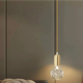 Toolight - závěsná lampa Retro Gold G9 APP649-1CP, zlatá, OSW-08160