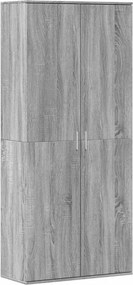 Skříň highboard šedá sonoma 80 x 35 x 180 cm kompozitní dřevo 3276656