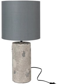 OnaDnes -20% Šedá stolní lampa J-line Creppe 59 cm