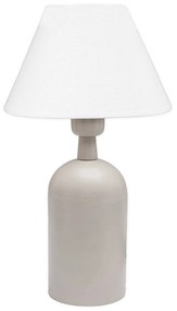 PR Home Riley Stolní lampa, látka, béžová/bílá