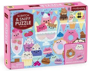 Mudpuppy Puzzle Kočičí kavárna s vůní 60 dílků