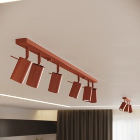 Sollux Lighting Nástěnné svítidlo RING červená ochra