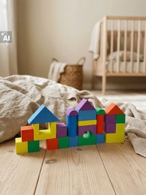 Sinsay - Pěnové stavební kostky - vícebarevná