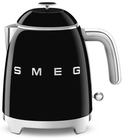 Černá rychlovarná konvice z nerezové oceli 800 ml Retro Style – SMEG