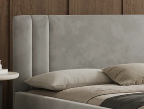 Postel ALCAMO 120x200 zelená s úložným prostorem