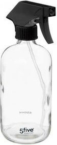 5Five® Rozprašovač na vodu/čistící prostředky, 500ml - čiré sklo