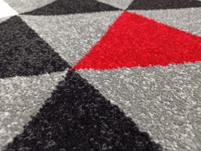 Weltom kusový koberec Silver Dora 2467/19 140x200cm červený