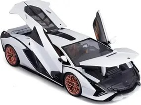 Bburago Lamborghini Sián FKP 37 bílá 1:18 / od 3 let