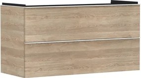 Hansgrohe Xelu Q skříňka pod umyvadlo bez umyvadla 118x62,5x47,5 cm přírodní dub 54037700