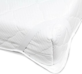 Nepropustné prostěradlo na gumičky bílé Velikost: 90 x 200