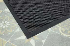 Hamat, Rohožka Blitz 3D 314 Antracit - na ven i na doma, 45x75, šedá, chodba / předsíň